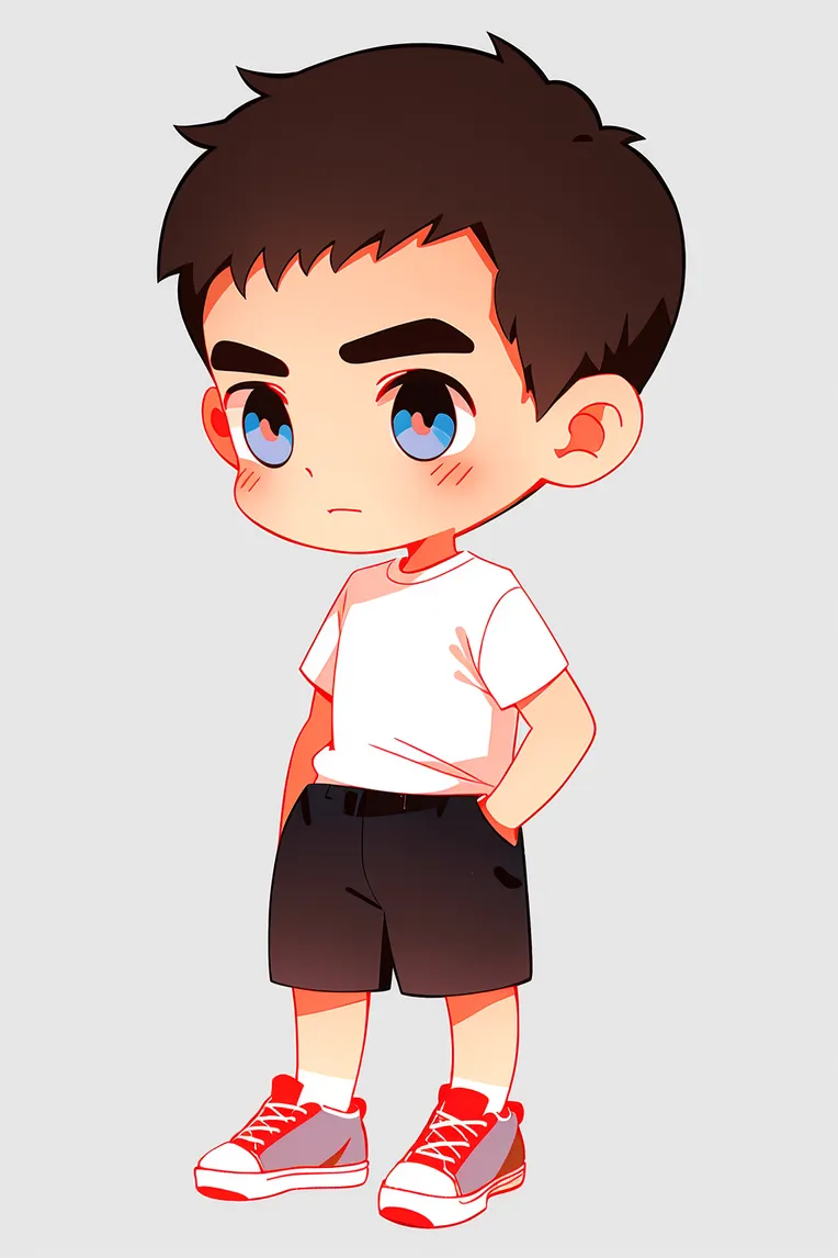 Q版角色立绘-LoRA-神秘的东方力量-LiblibAI