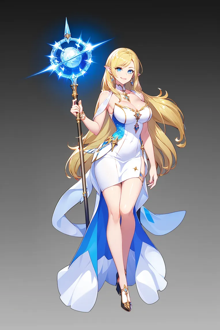 游戏角色立绘（二次元）-LoRA-神秘的东方力量-LiblibAI