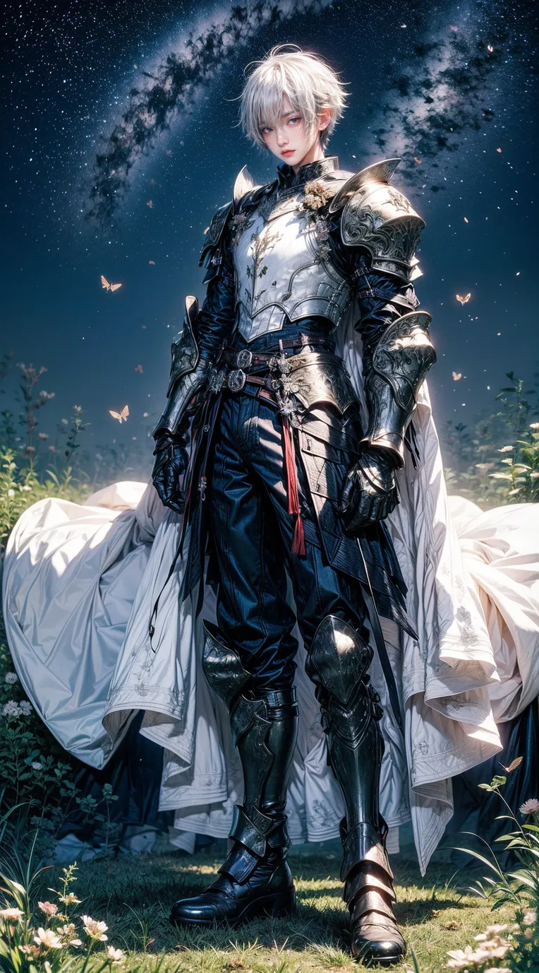 立绘风：男性角色设计-LoRA-闪烁坠星-LiblibAI