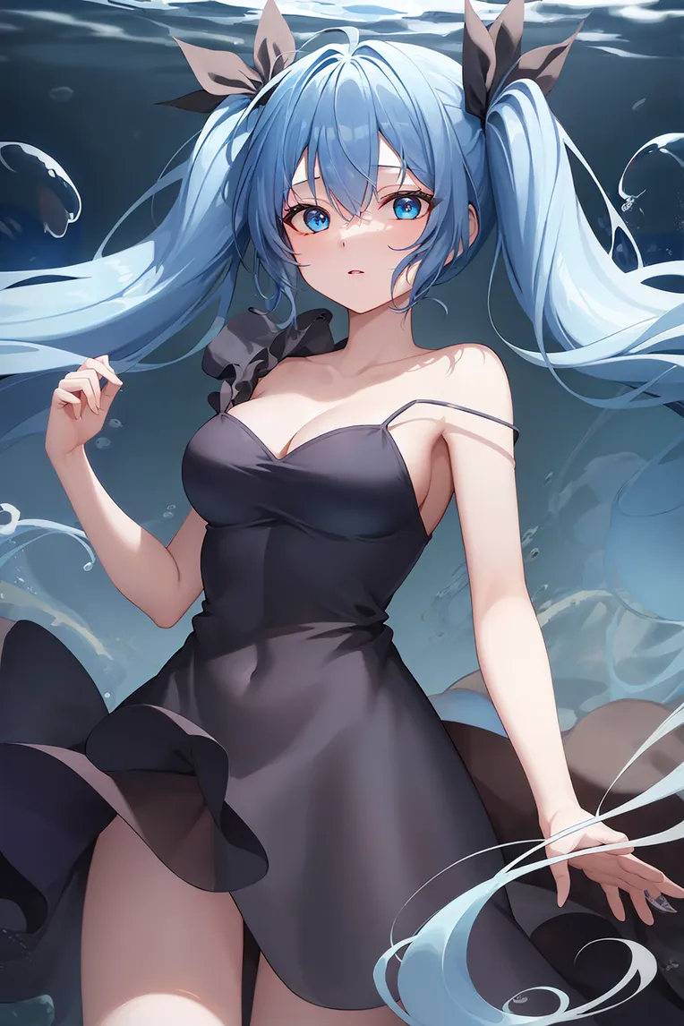 初音未来(深海少女)_Hatsune Miku(Deep Sea Girl)-LoRA-种田梨沙-LiblibAI