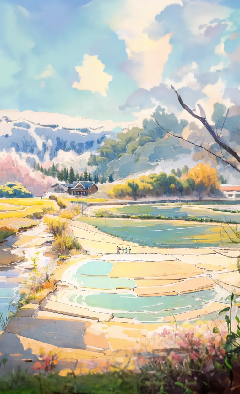 手绘风-LoRA-eziosme-LiblibAI