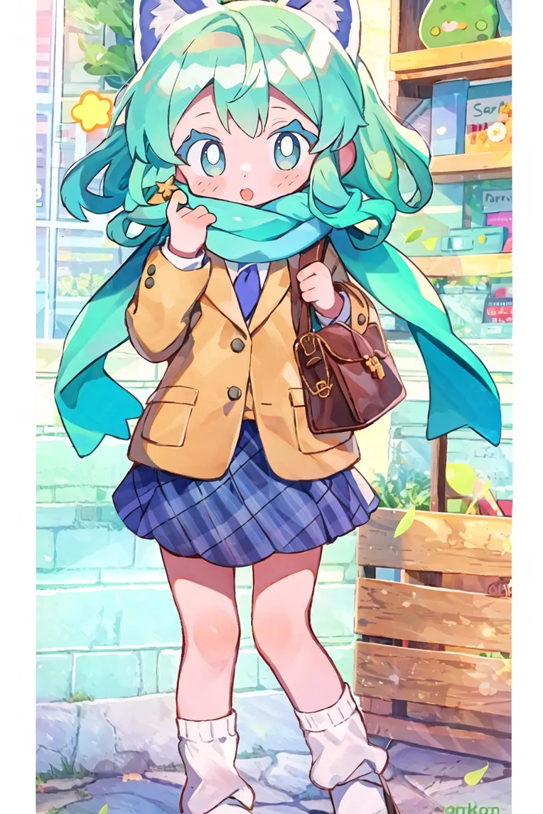 类手绘Q版可爱人物-LoRA-DYSF_君君-LiblibAI