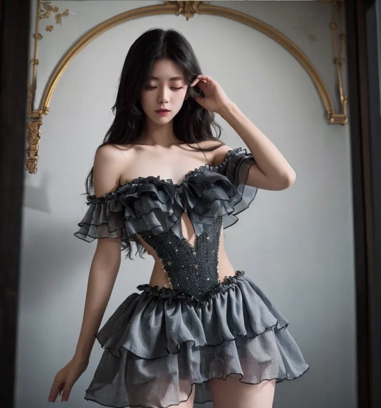 全网首发丨爆款珍珠v泳衣-LoRA-killer-LiblibAI