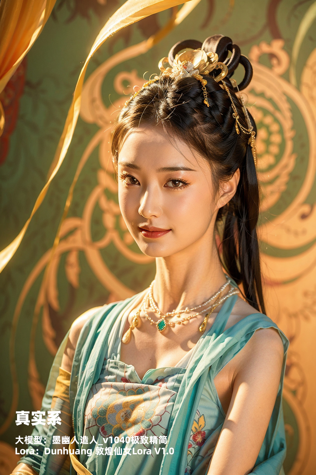 Dunhuang 敦煌仙女Lora V1.0-LoRA-Linson-LiblibAI
