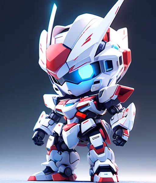 MW_Qjjgd_Q版机甲/高达-LoRA-大魔王-LiblibAI