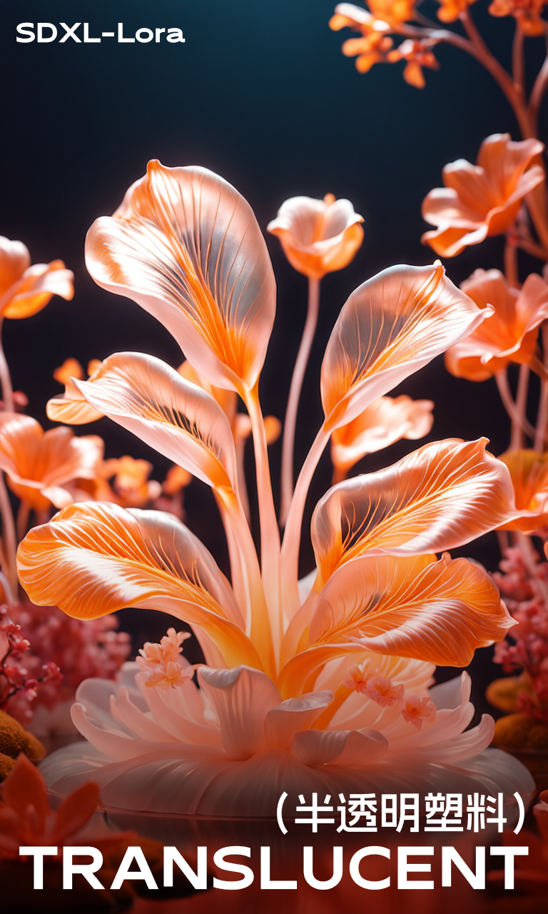半透明塑料_SDXL-LoRA-流萤Lumo-LiblibAI