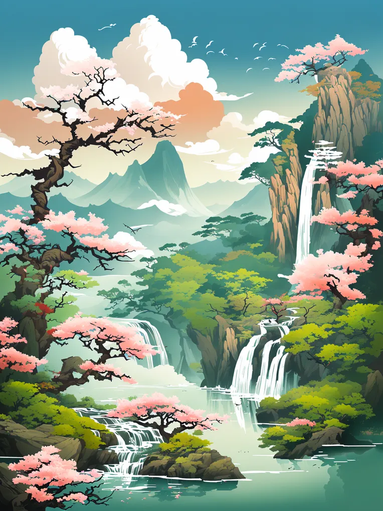 MW_山水风景-LoRA-大魔王-LiblibAI