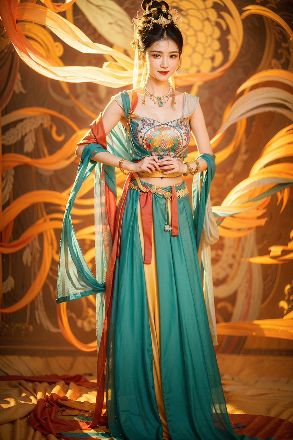 Dunhuang 敦煌仙女Lora V1.0-LoRA-Linson-LiblibAI