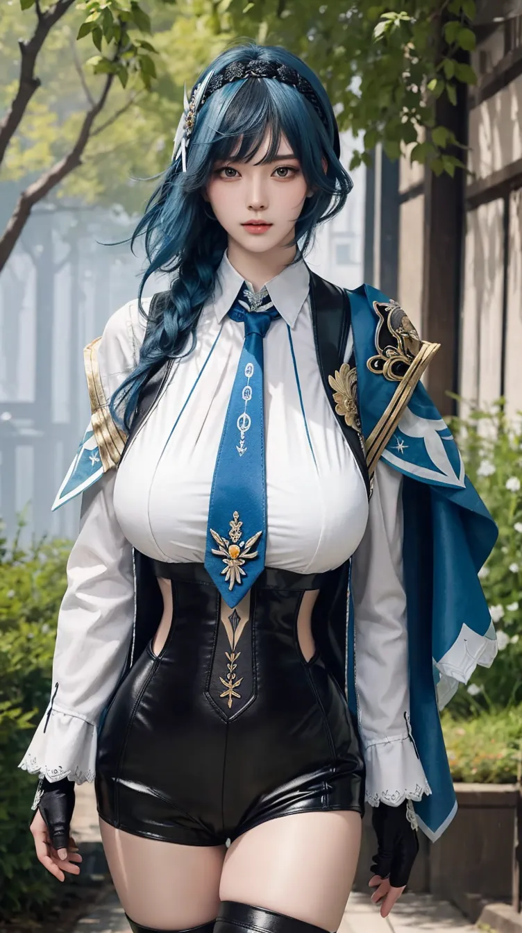 Original Debut | "Genshin Yura" COS Realistic Style | Eula Genshin ...